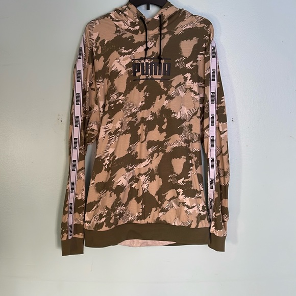 Puma | Jackets & Coats | Puma Hoodie Camouflage | Poshmark